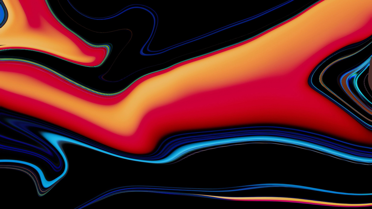 Wallpaper Orange, Design, Graphic Design, Light, Black, HD, HDV, 720p ...