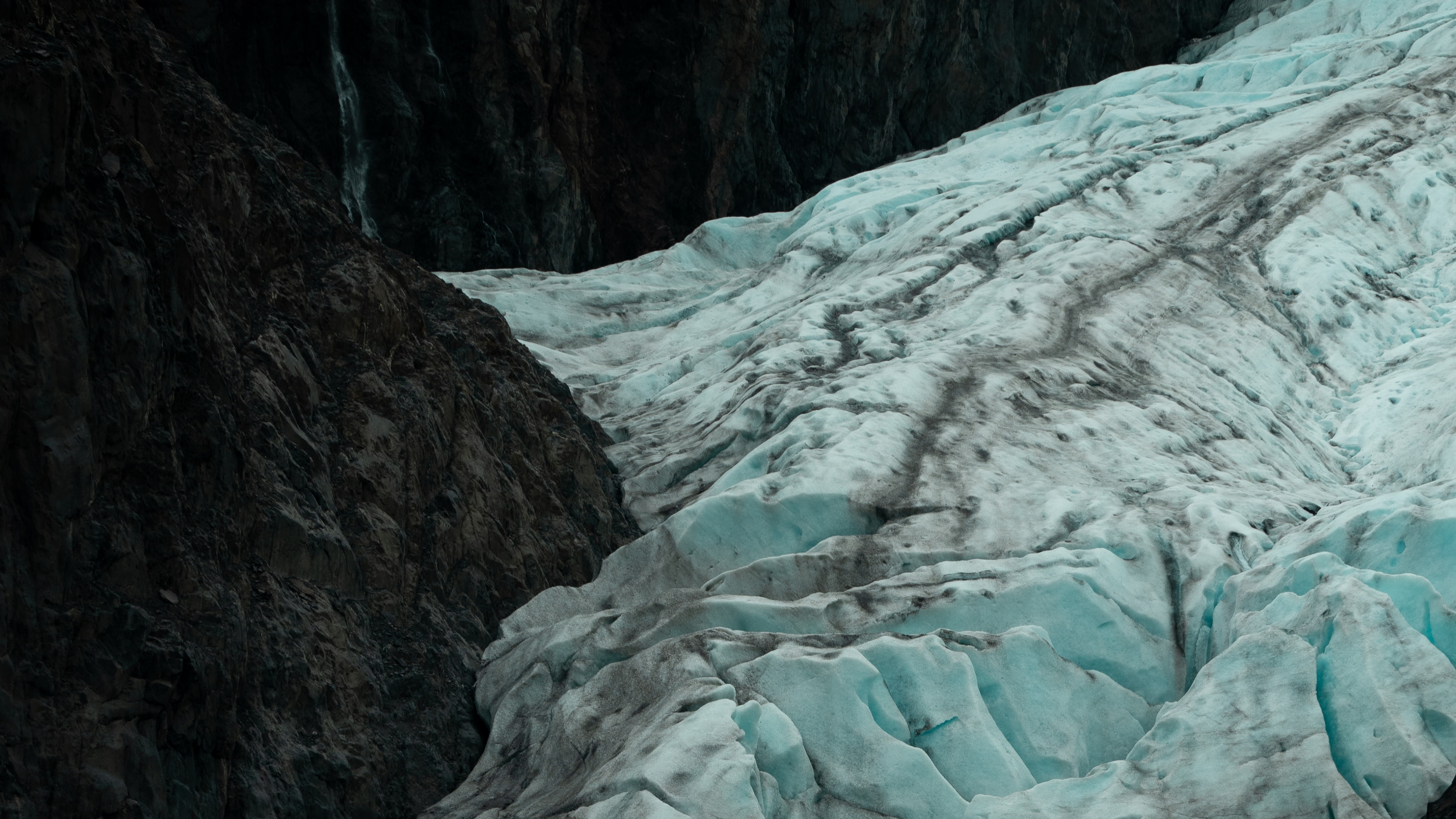 Wallpaper Glacier, Formation, Geology, Rock, Narrows, 4K Ultra HD ...