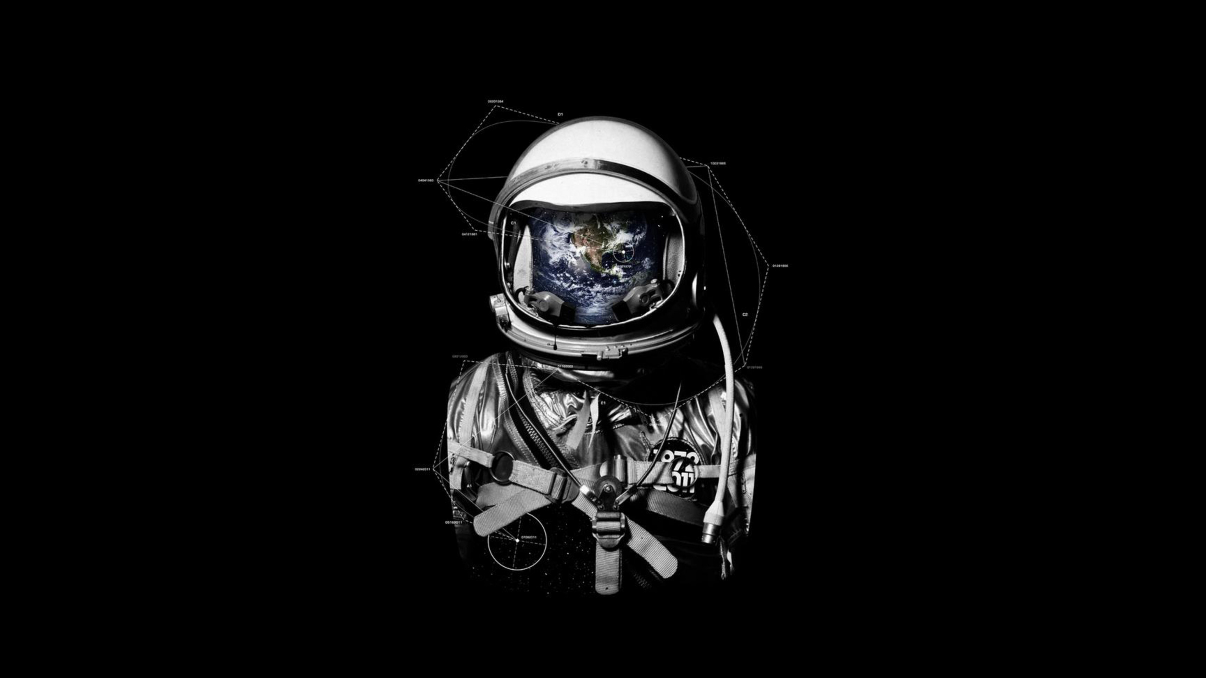 Fondos de Pantalla Casco Blanco y Negro Sobre Fondo Blanco 4K Ultra HD ...
