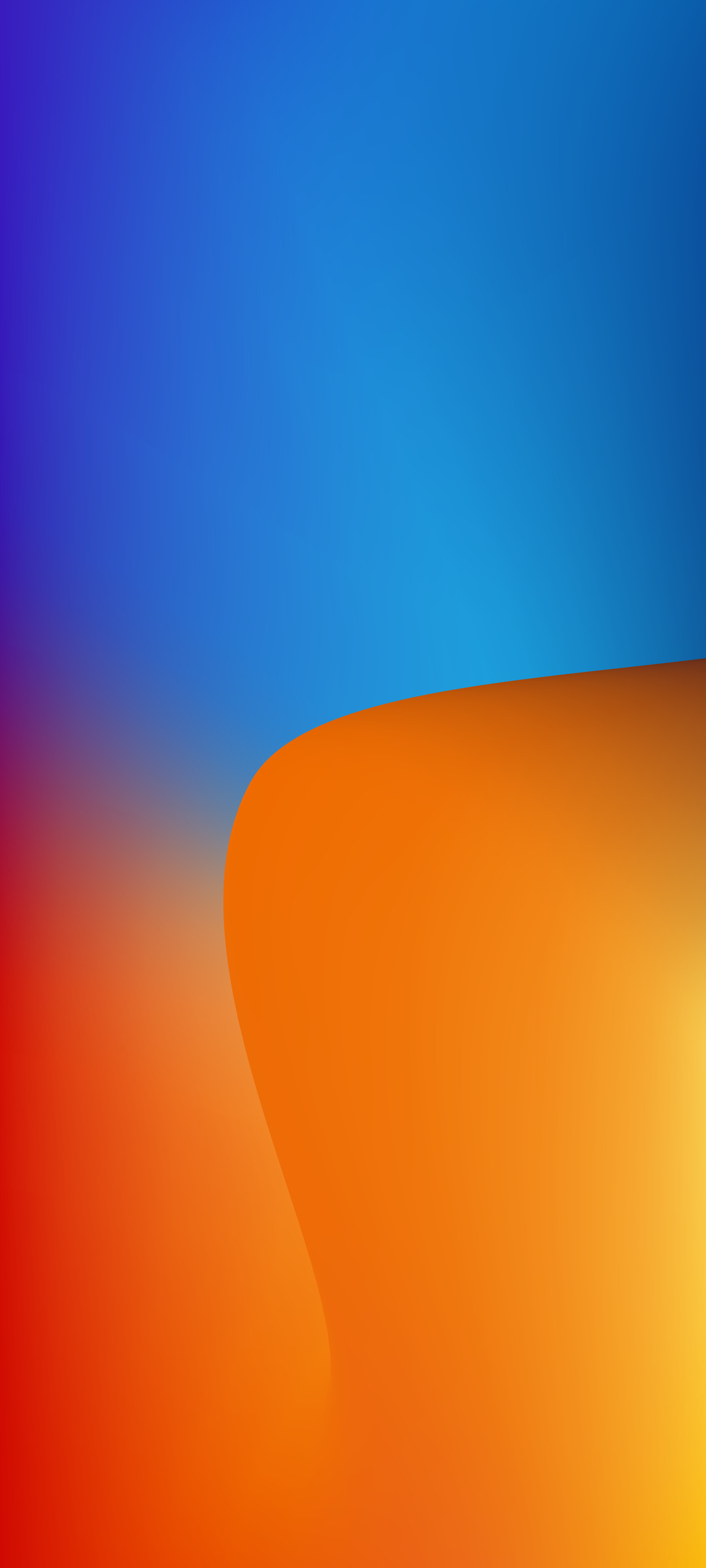 Wallpaper Amber, Orange, Horizon, Tints and Shades, Landscape ...