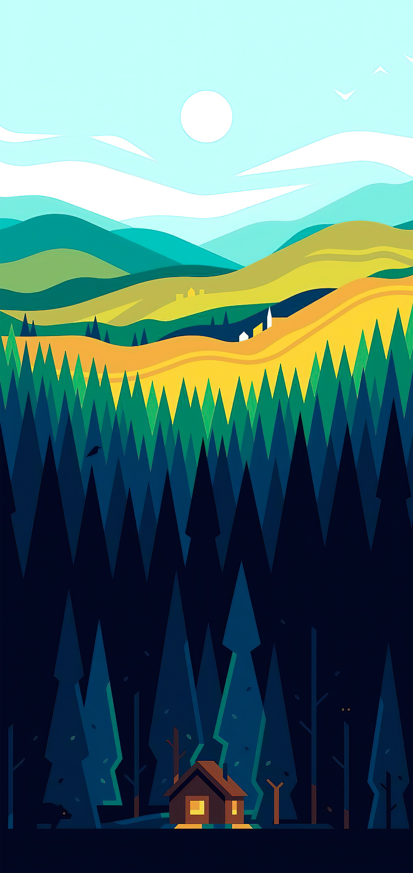 Wallpaper Connect, People in Nature, Slope, Line, Art, Background ...