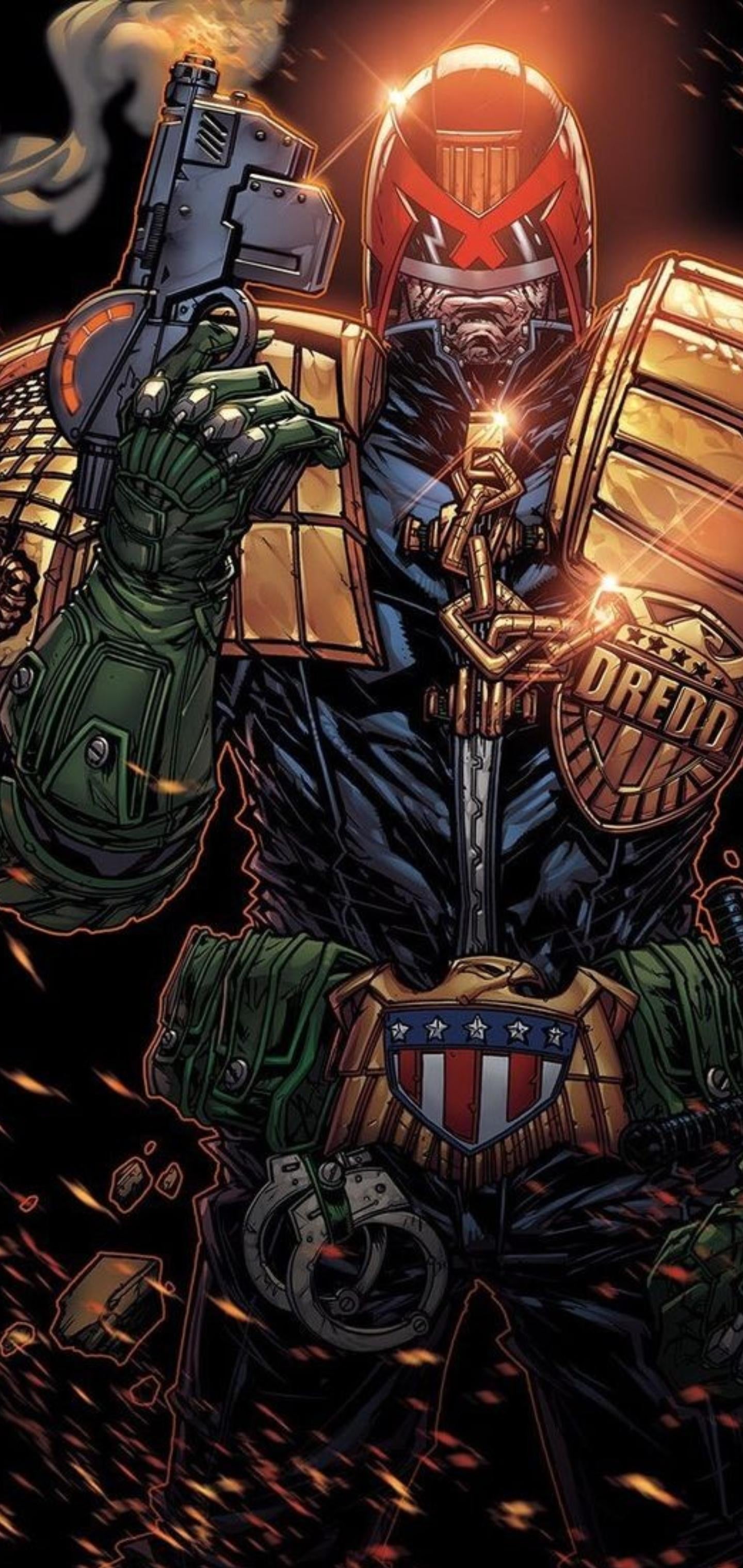 Wallpaper Judge Dredd, Judge Dredd Cover, Judge Dredd False Witness 1 ...