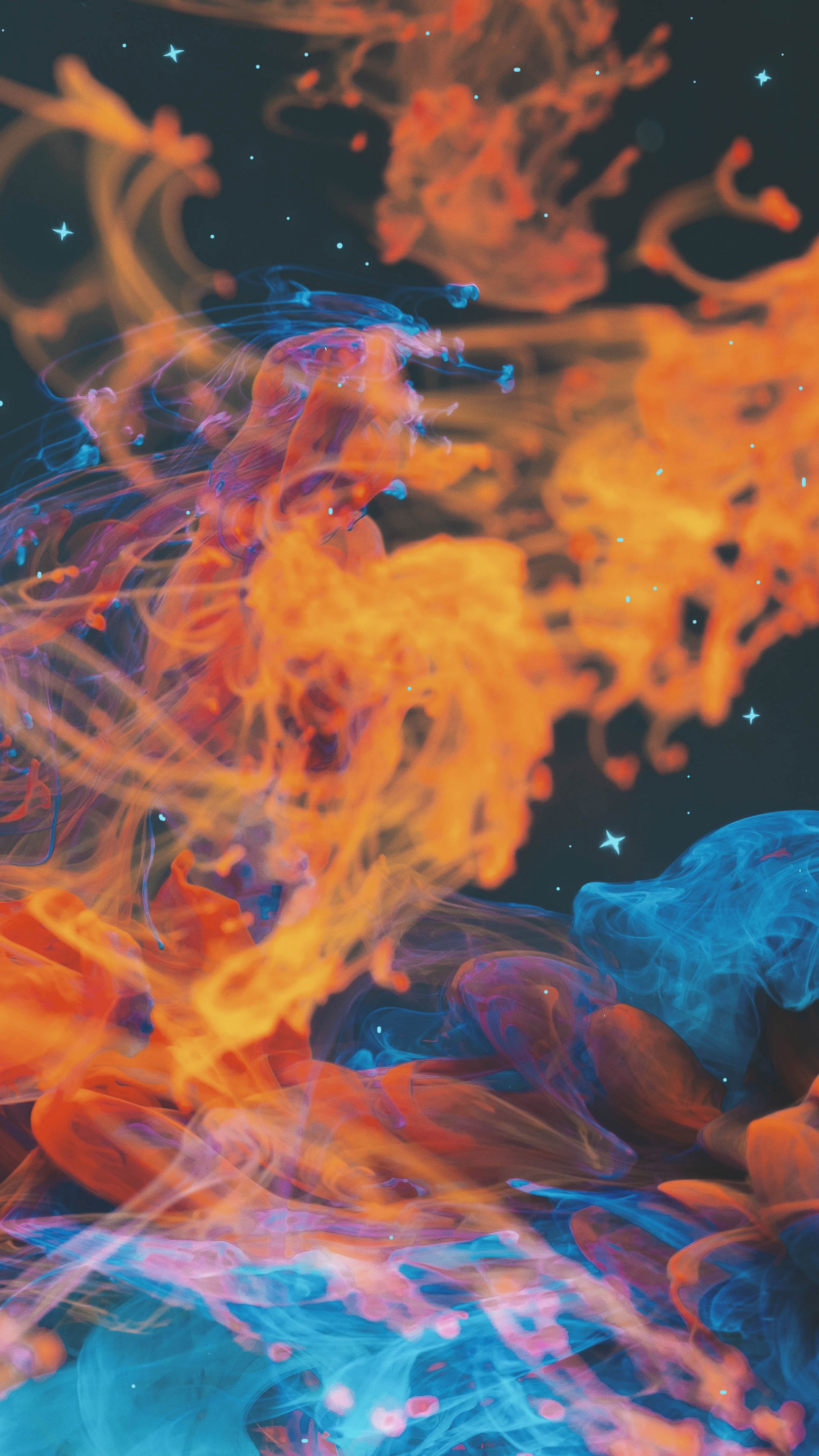 Wallpaper Water, Android, Design, Liquid, Blue, Background - Download ...