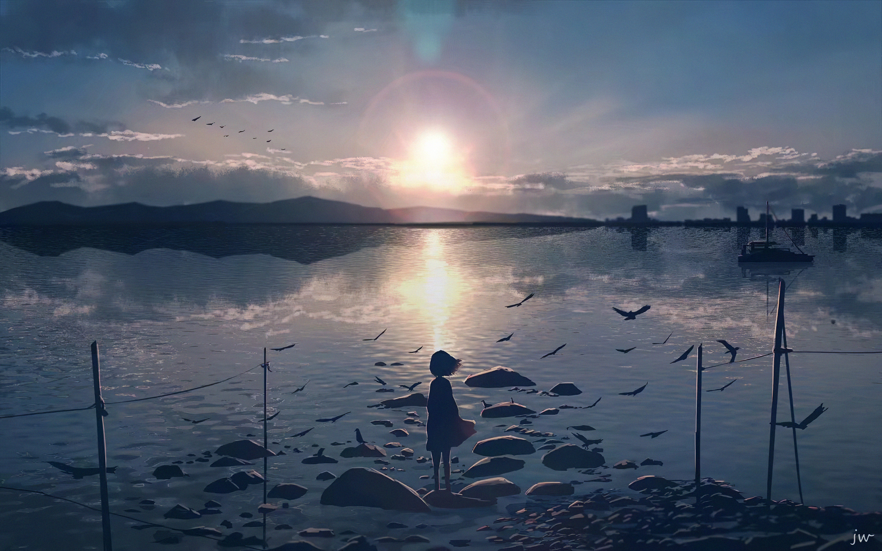 alone wallpapers anime