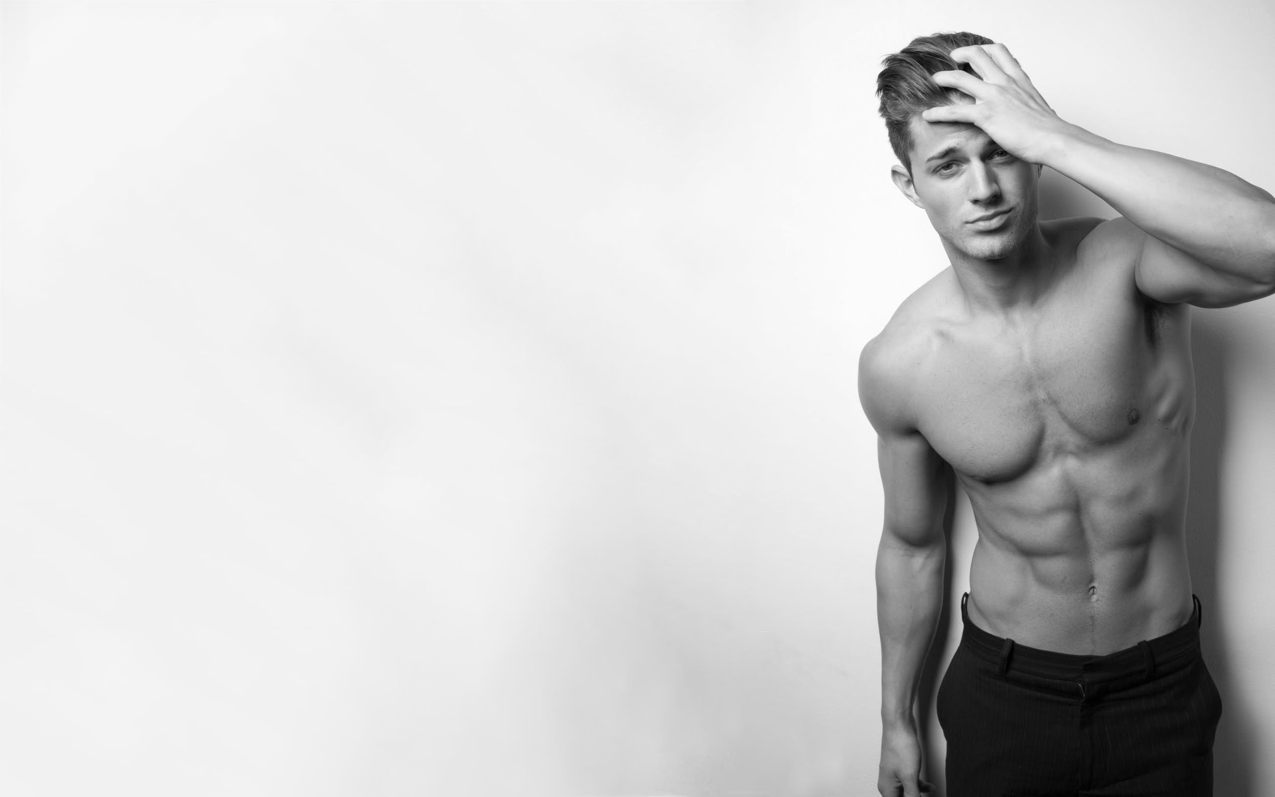 Wallpaper Male, Standing, Muscle, Model, Shoulder, Background ...