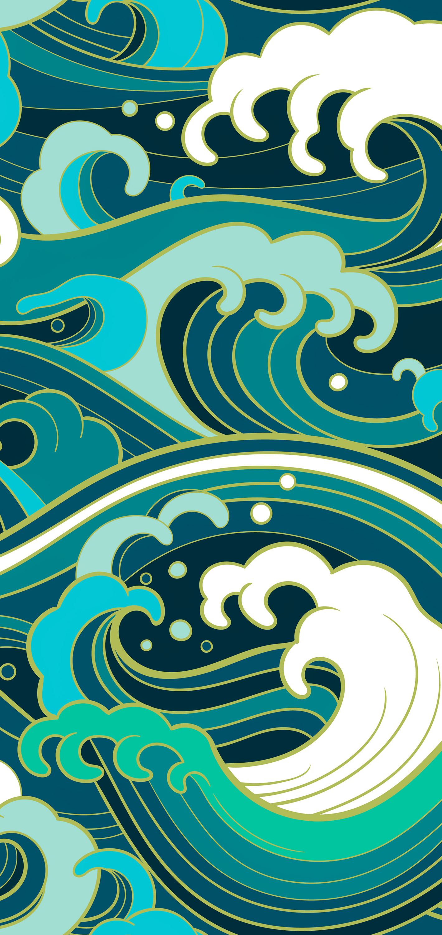 Wallpaper Pattern, Vector Graphics, Graphics, White, Green, Background ...