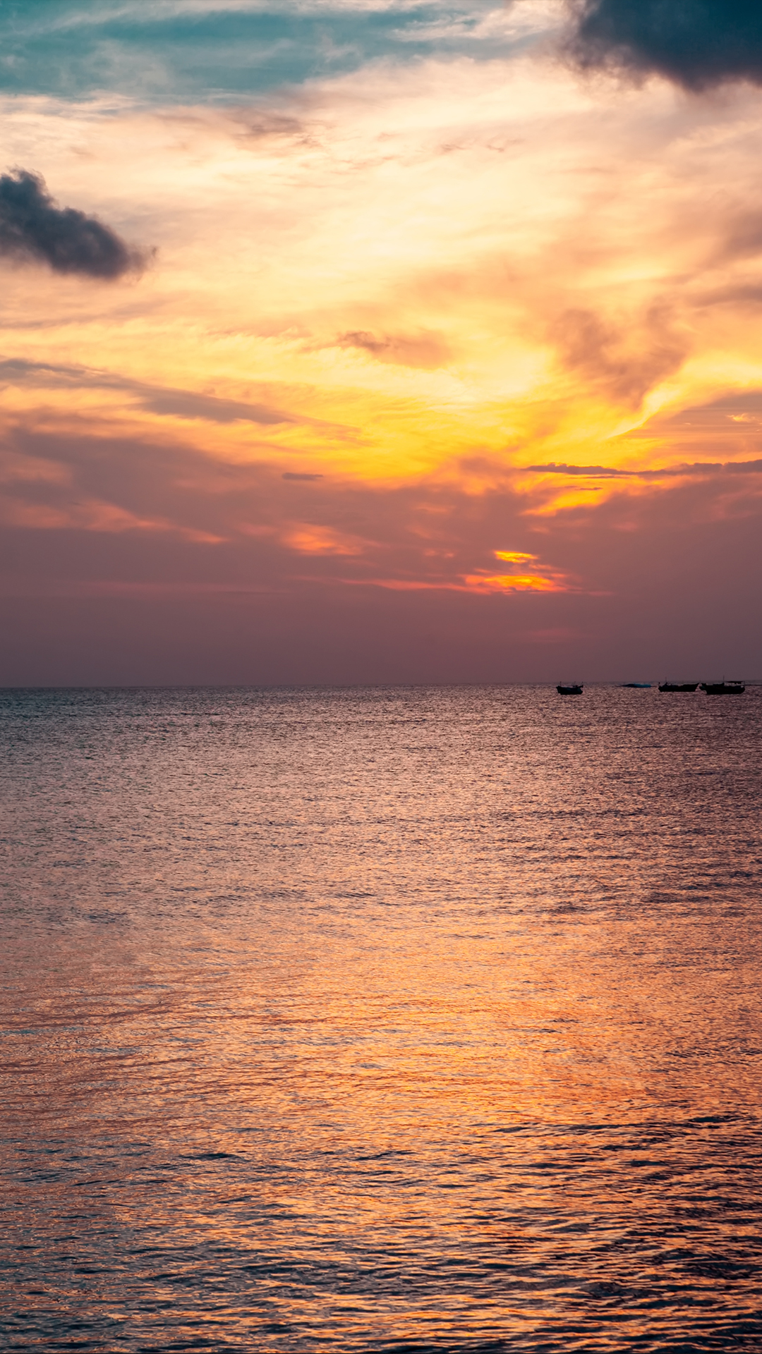 Wallpaper Beautiful View Sunset, Sunset, Sunrise, Sea, Water ...