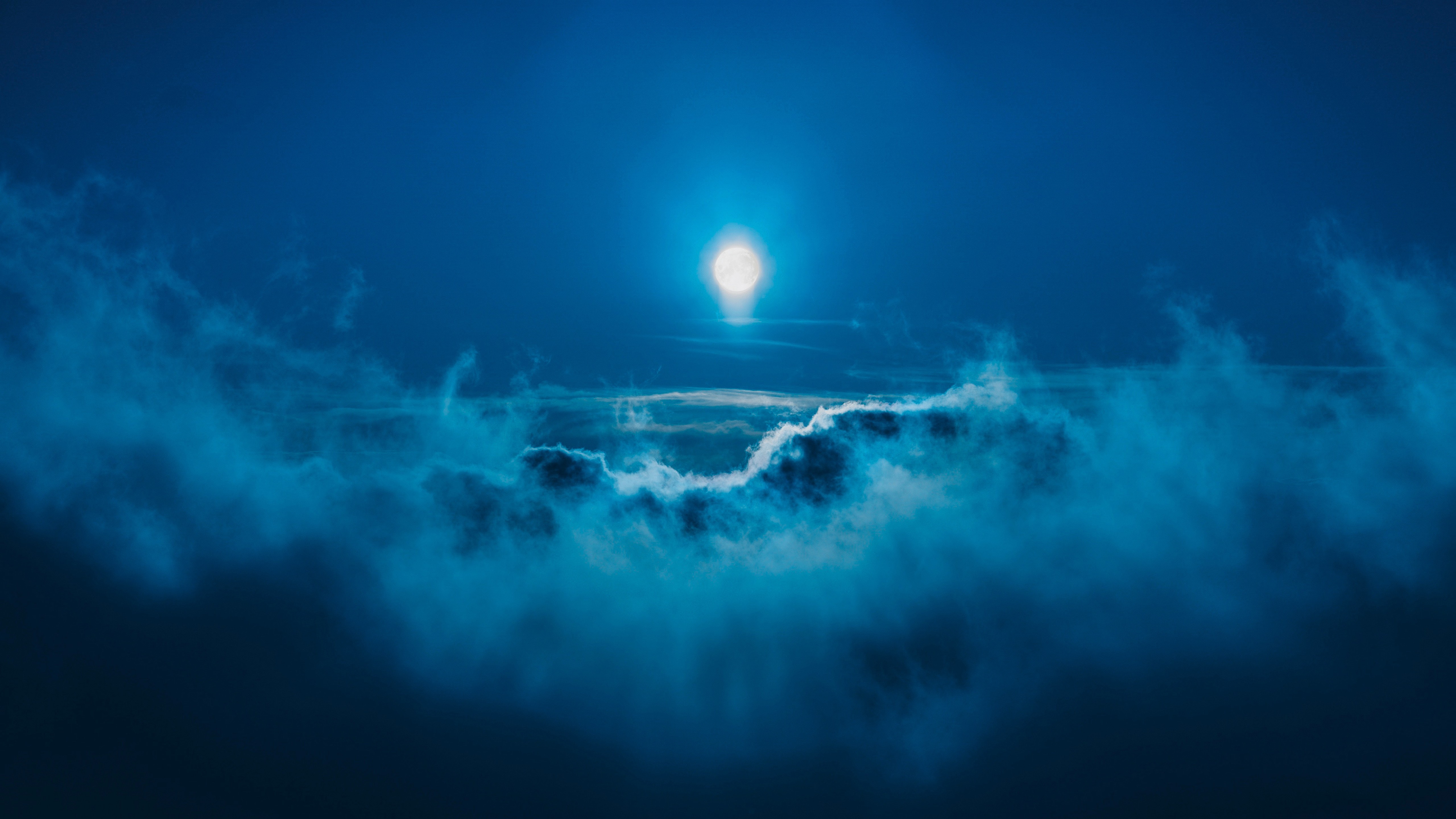 Wallpaper Moon Light, Moon, Moonlight, Lunar Eclipse, Light, Background ...