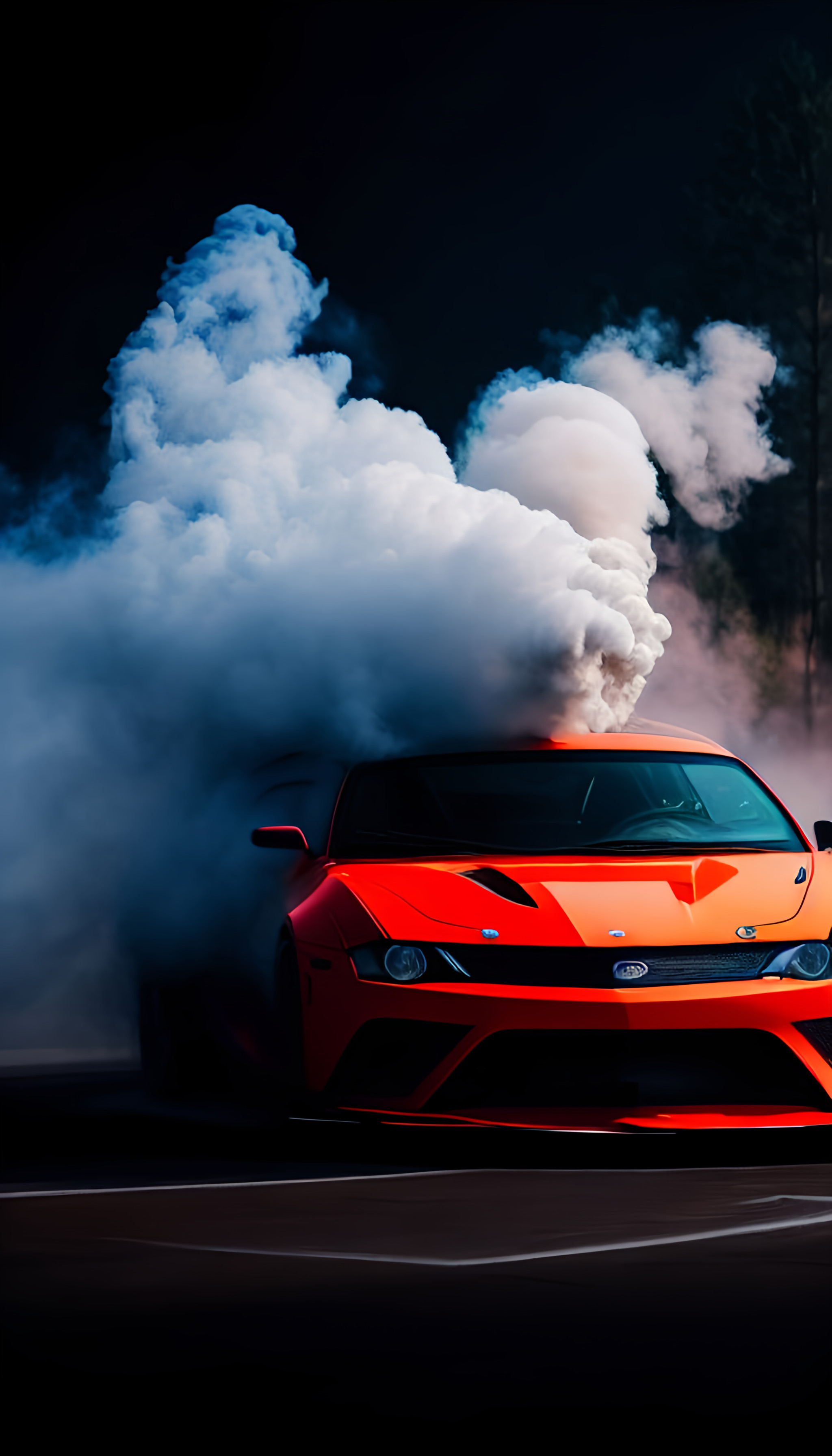 Wallpaper Smoke, Cars, A-segment, Luxury Car, Supercar, Background ...