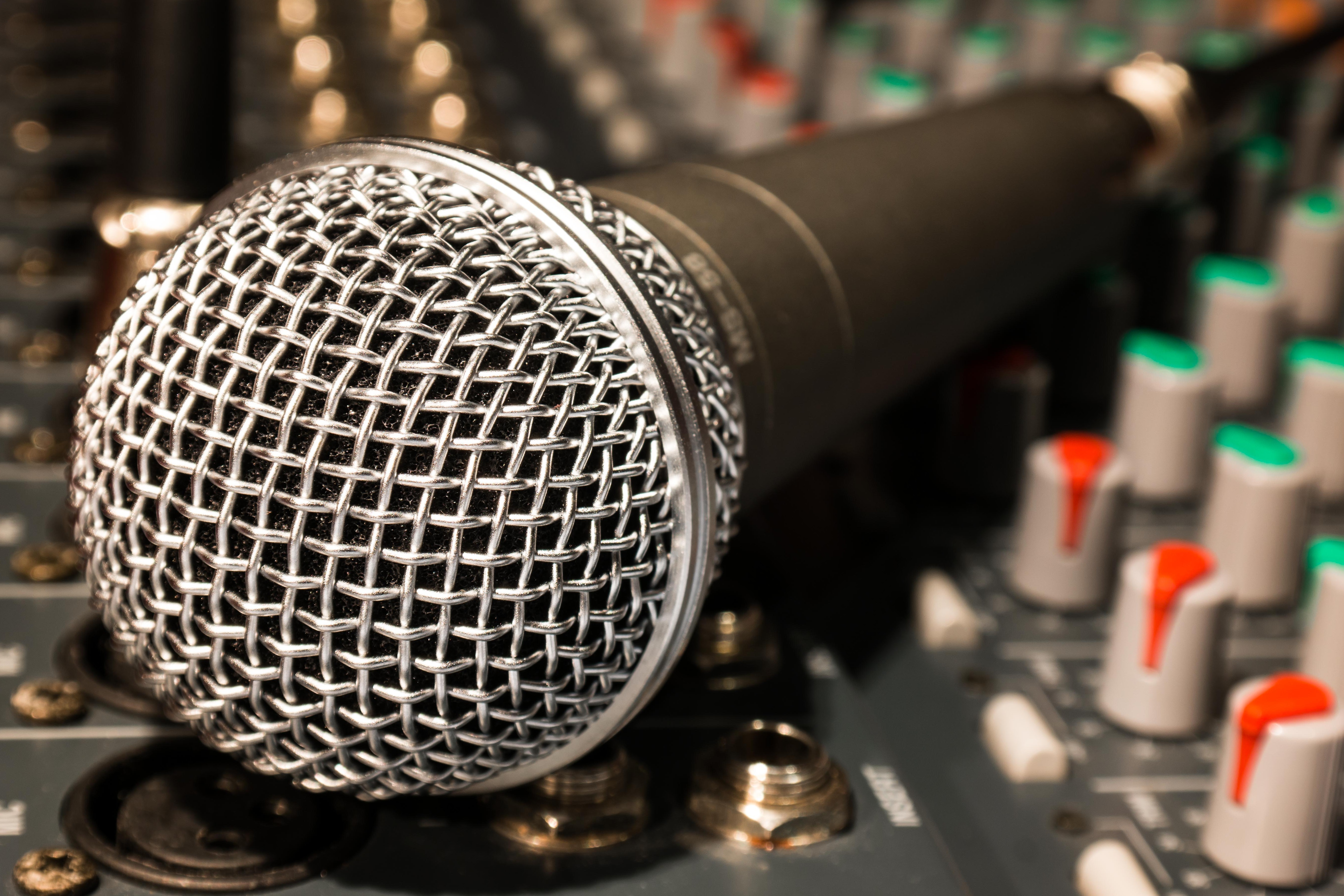 Wallpaper Recording, Audio Signal, Audio Mixers, Microphone, Technology ...