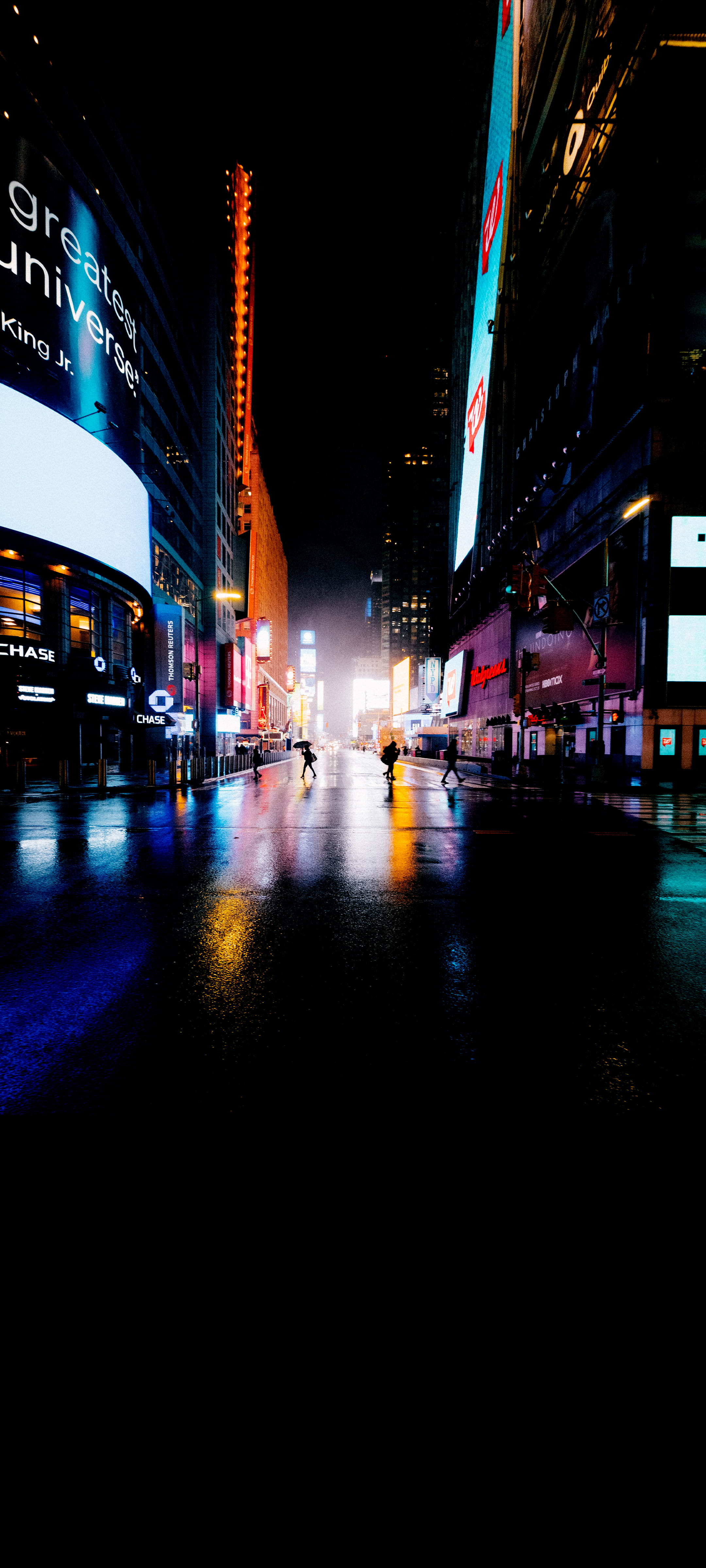 Wallpaper City, Amoled, Neon Night City, Illustration, Art, Background ...