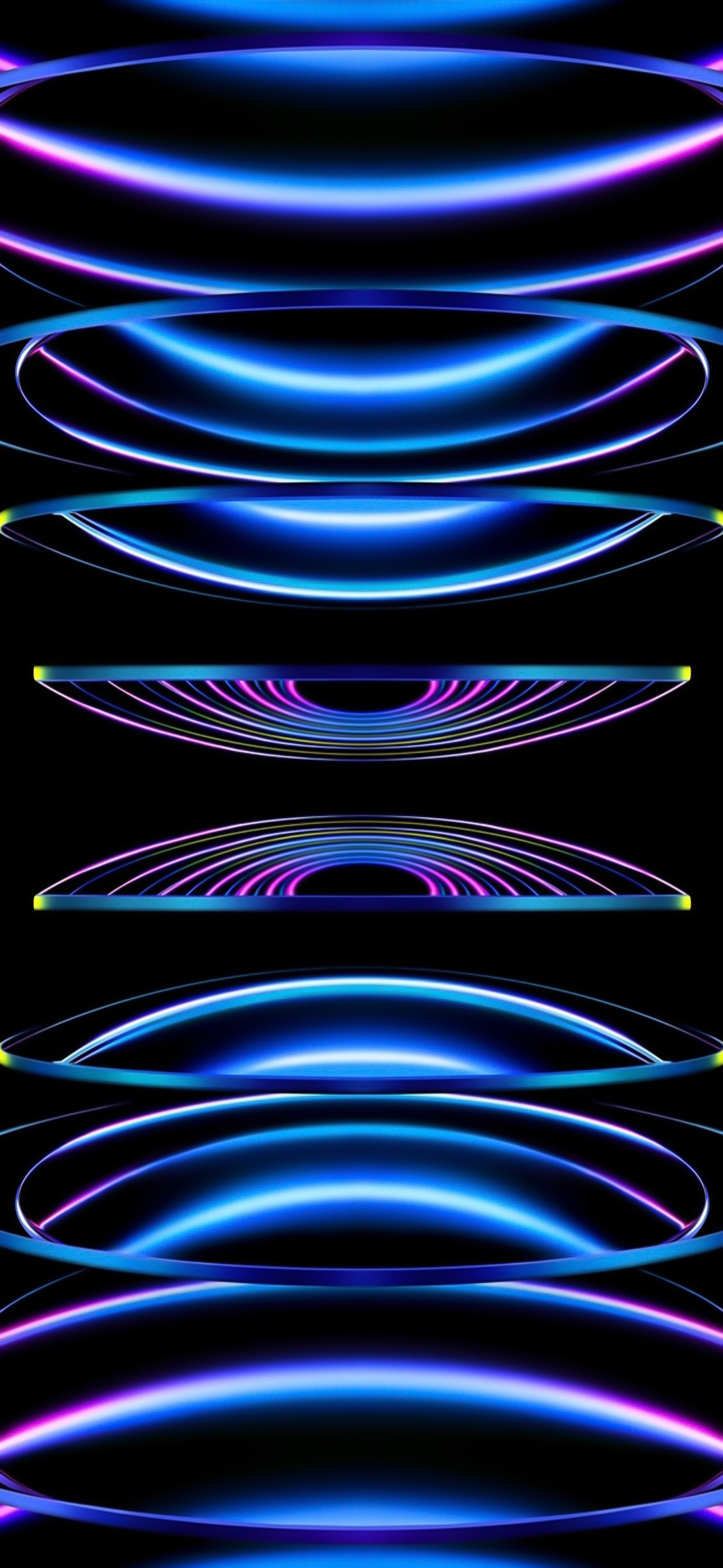 Wallpaper Apples, Ios, Light, Purple, Art, Background - Download Free Image