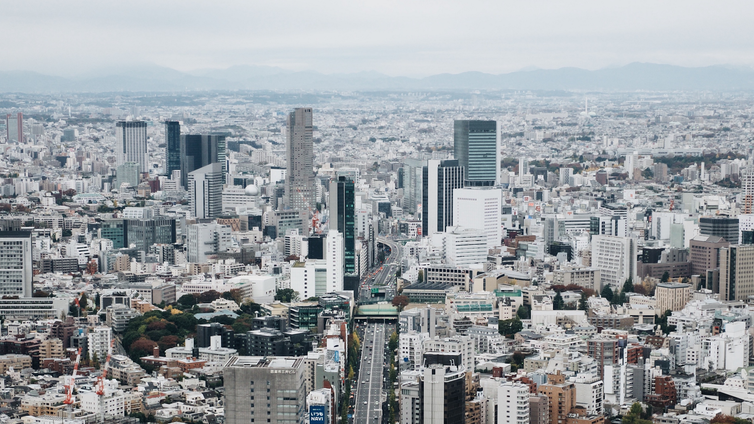 Wallpaper Aerial View of City Buildings During Daytime, Background ...