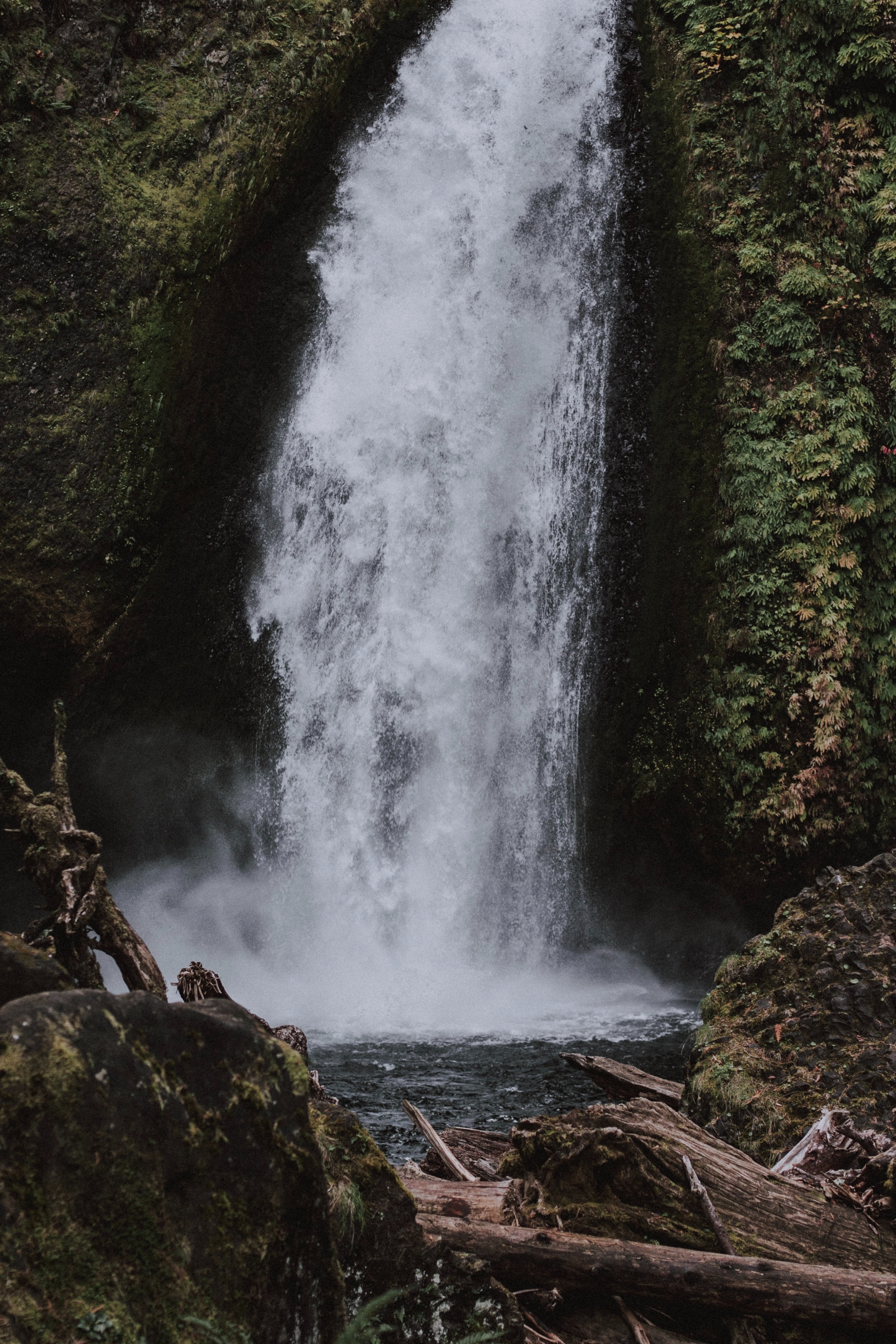 Wallpaper Waterfall, Body of Water, Water, Water Resources, Nature ...