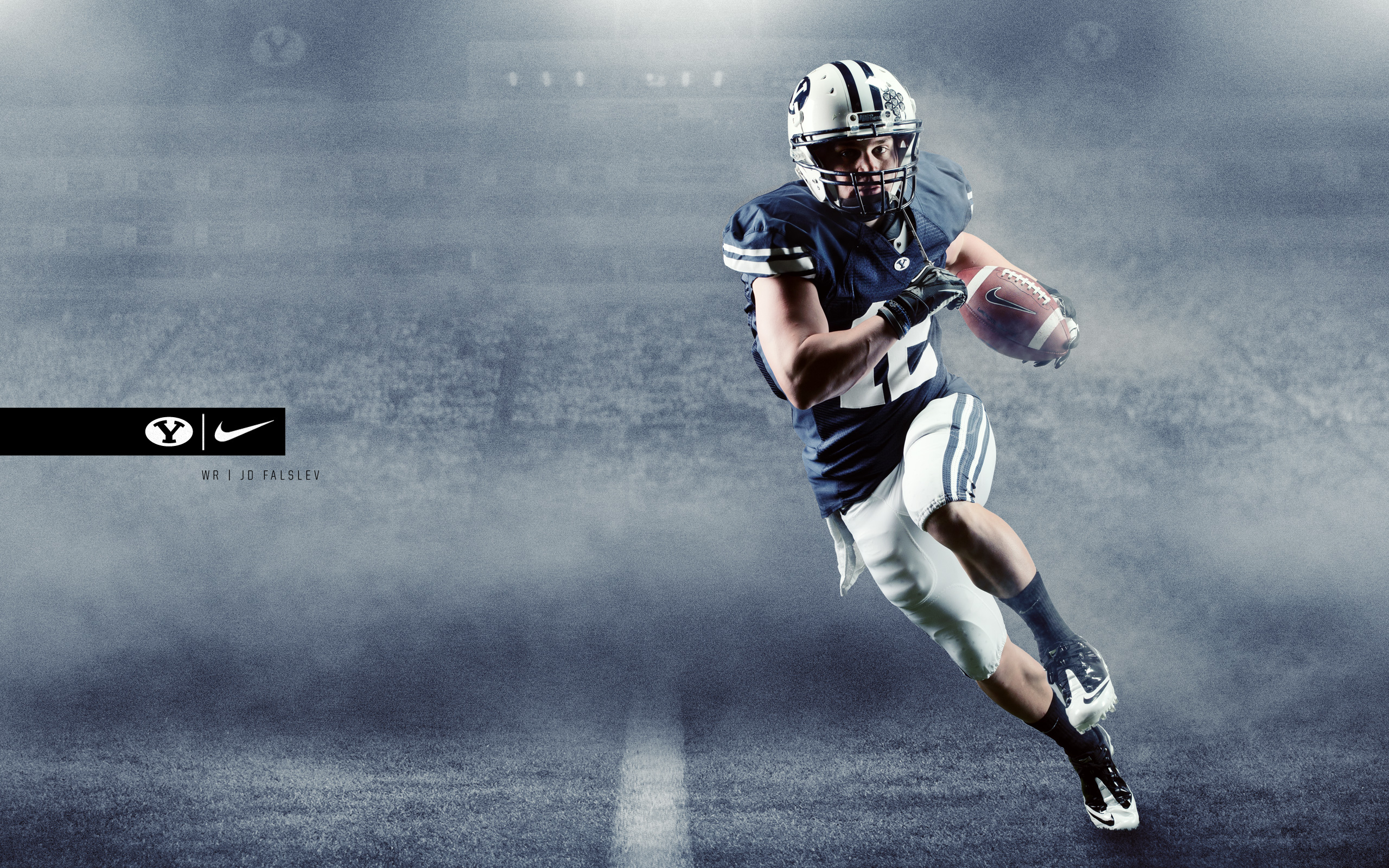 Nike Gridiron Football Wallpaper