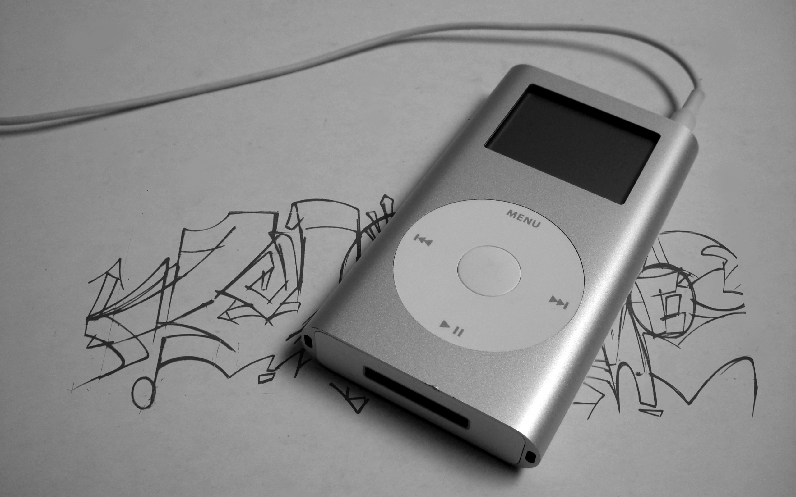 ipod nano drawing