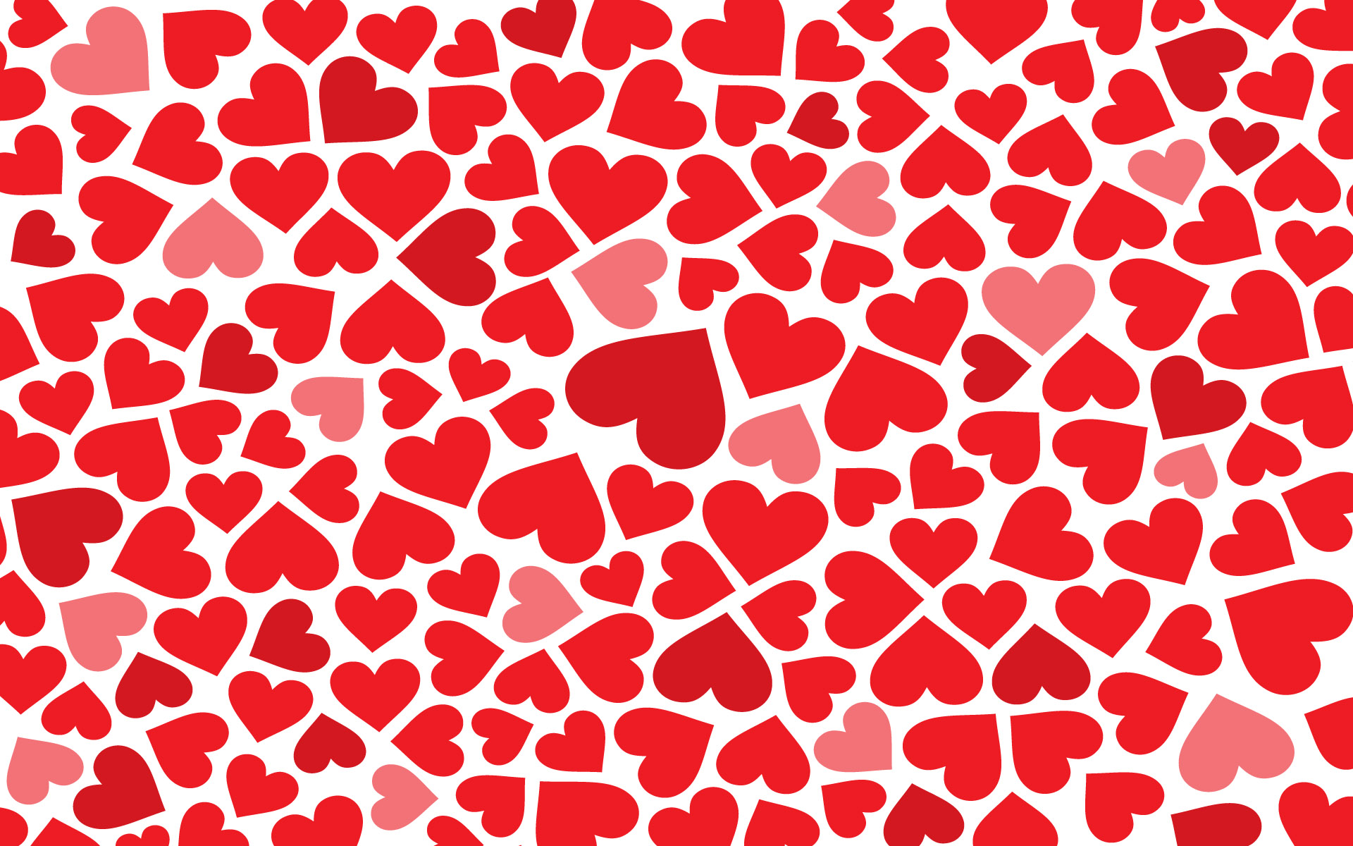 Hearts Pattern Wallpaper Background