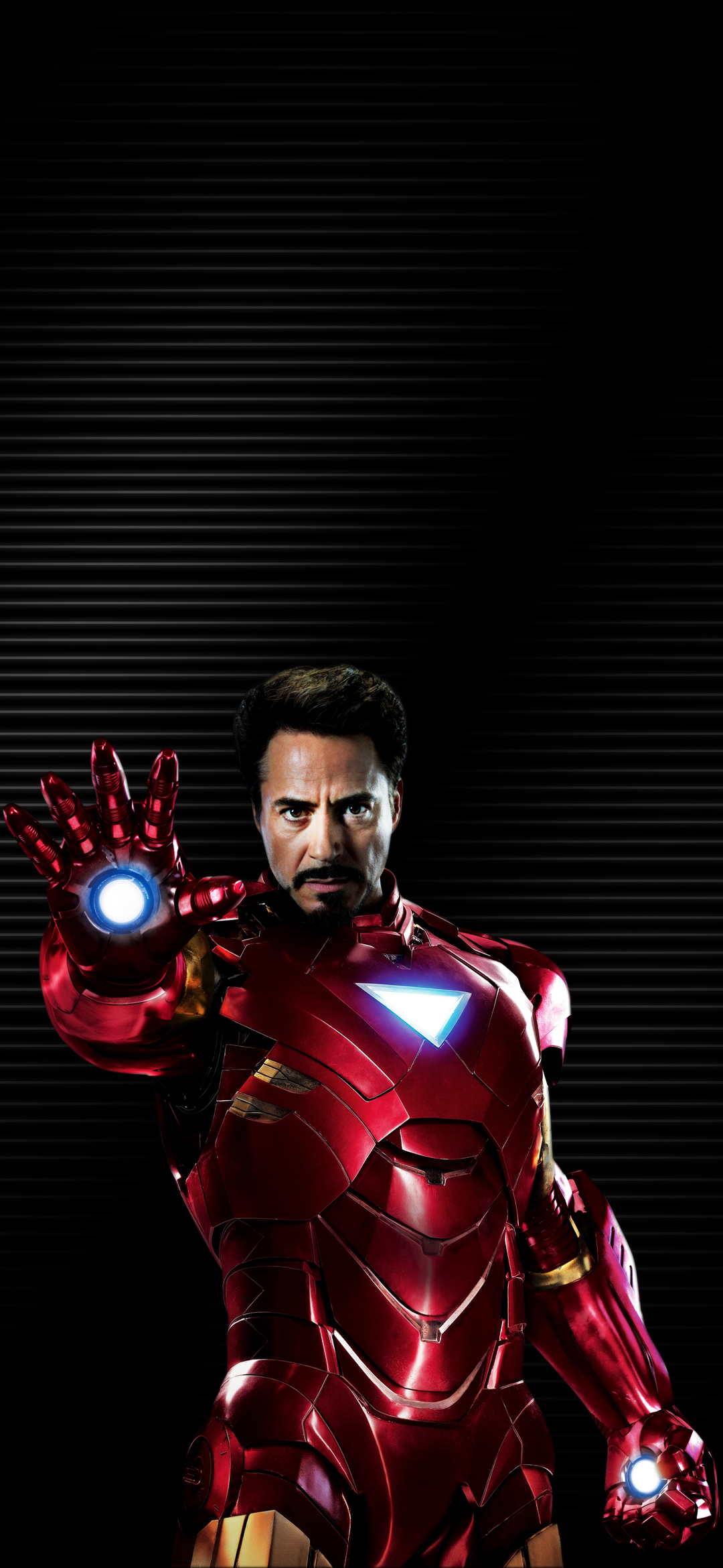 Fondo De Pantalla De Iron Man En Blanco