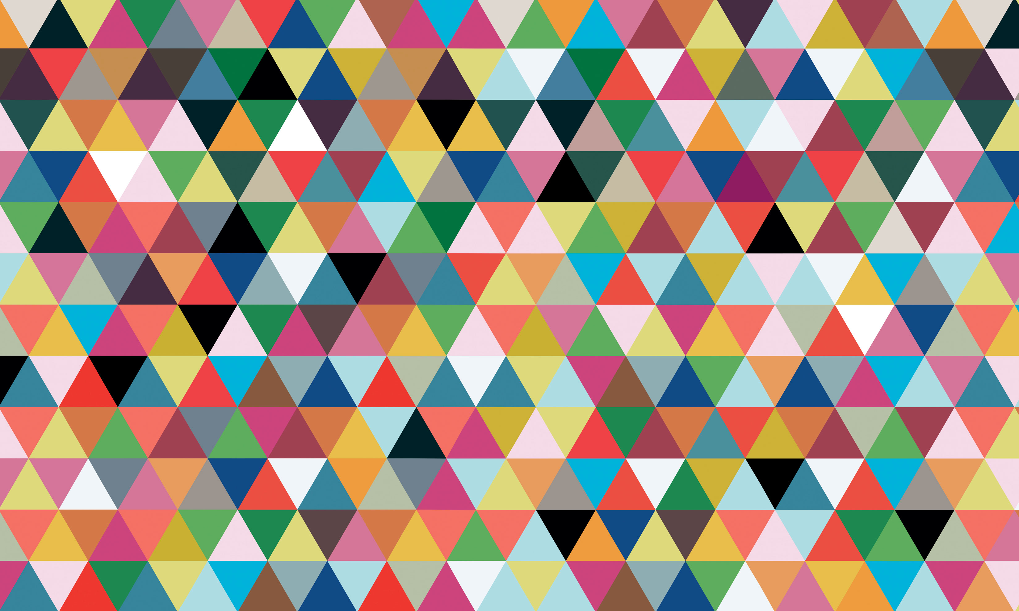 triangle shape wallpaper pattern