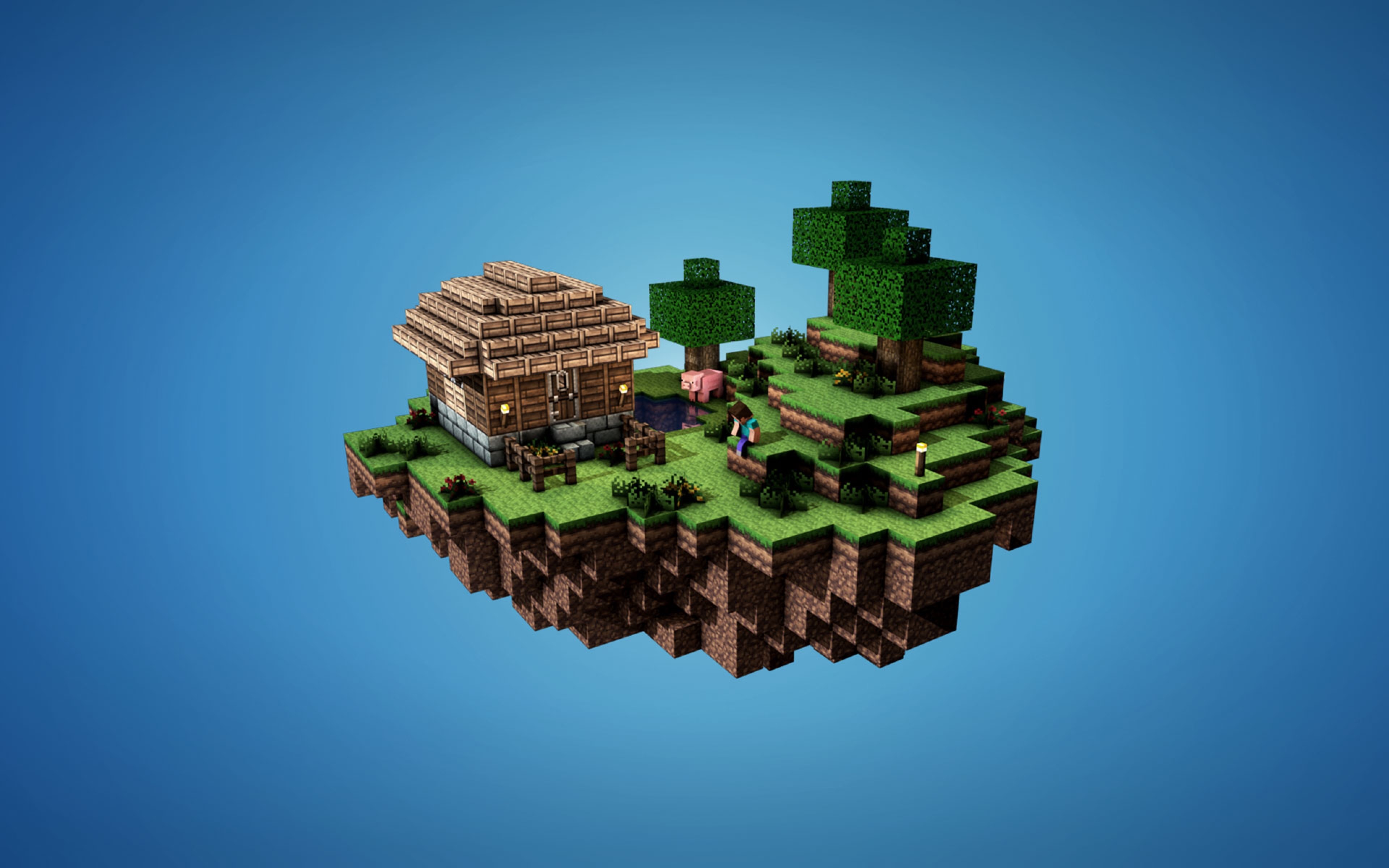 Minecraft Desktop Background