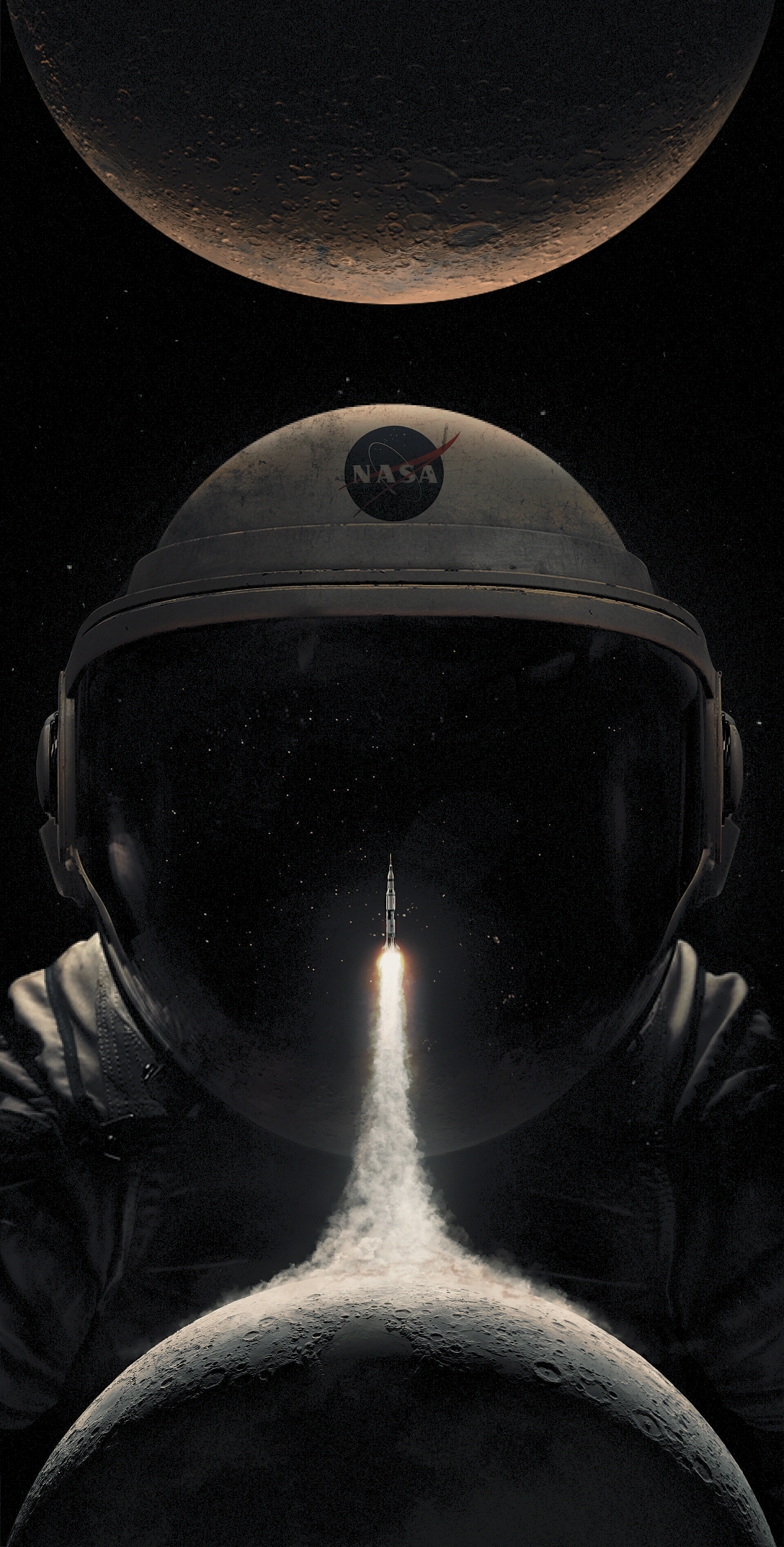 apollo moon wallpaper