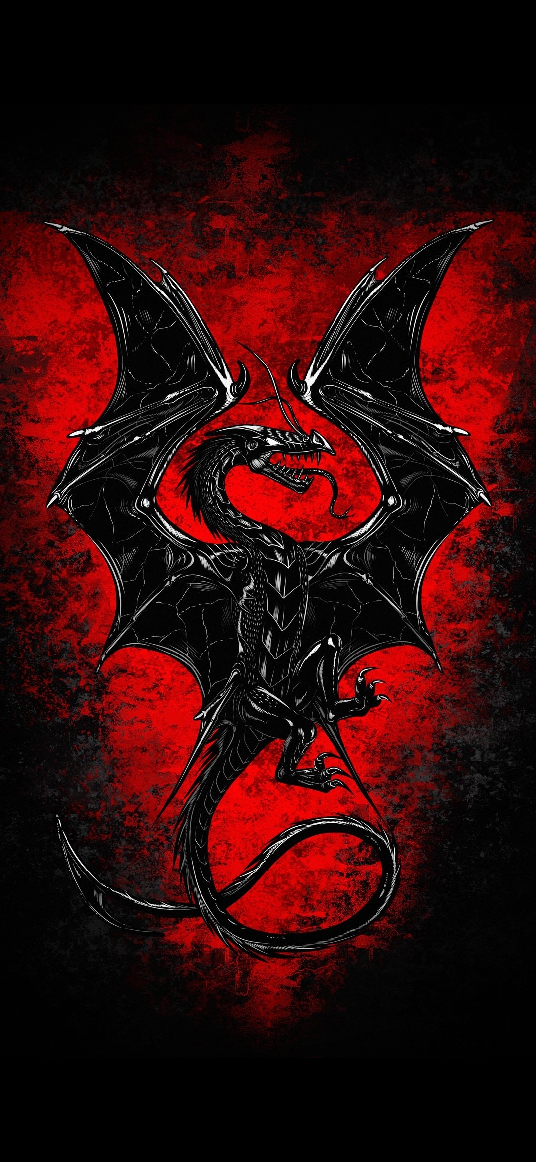cool red dragon backgrounds