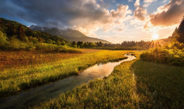 Wallpaper Julijske Alpe, Alps, Cloud, Plant, Ecoregion, 4K Ultra HD ...