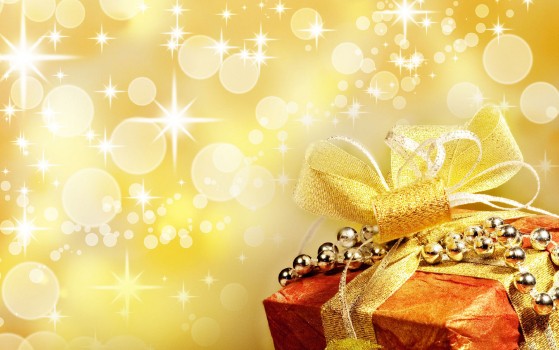 Wallpaper Present, Yellow, Heart, Gift Wrapping, Gift, Background ...
