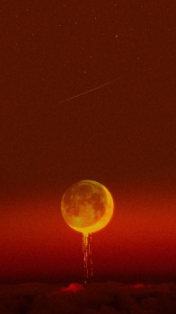 Kostenlose Hintergrundbilder Atmosphäre, Mond, Orange, Bernstein ...