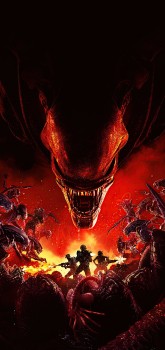 Wallpaper Aliens Fireteam Elite Poster, Aliens Fireteam Elite, Alien ...