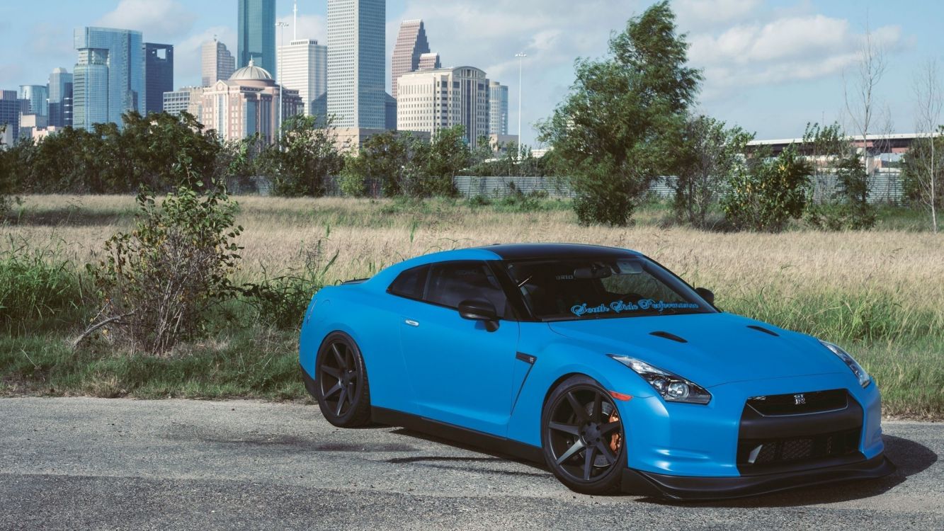 Fondos de Pantalla Porsche 911 Azul Estacionado en la Carretera de ...